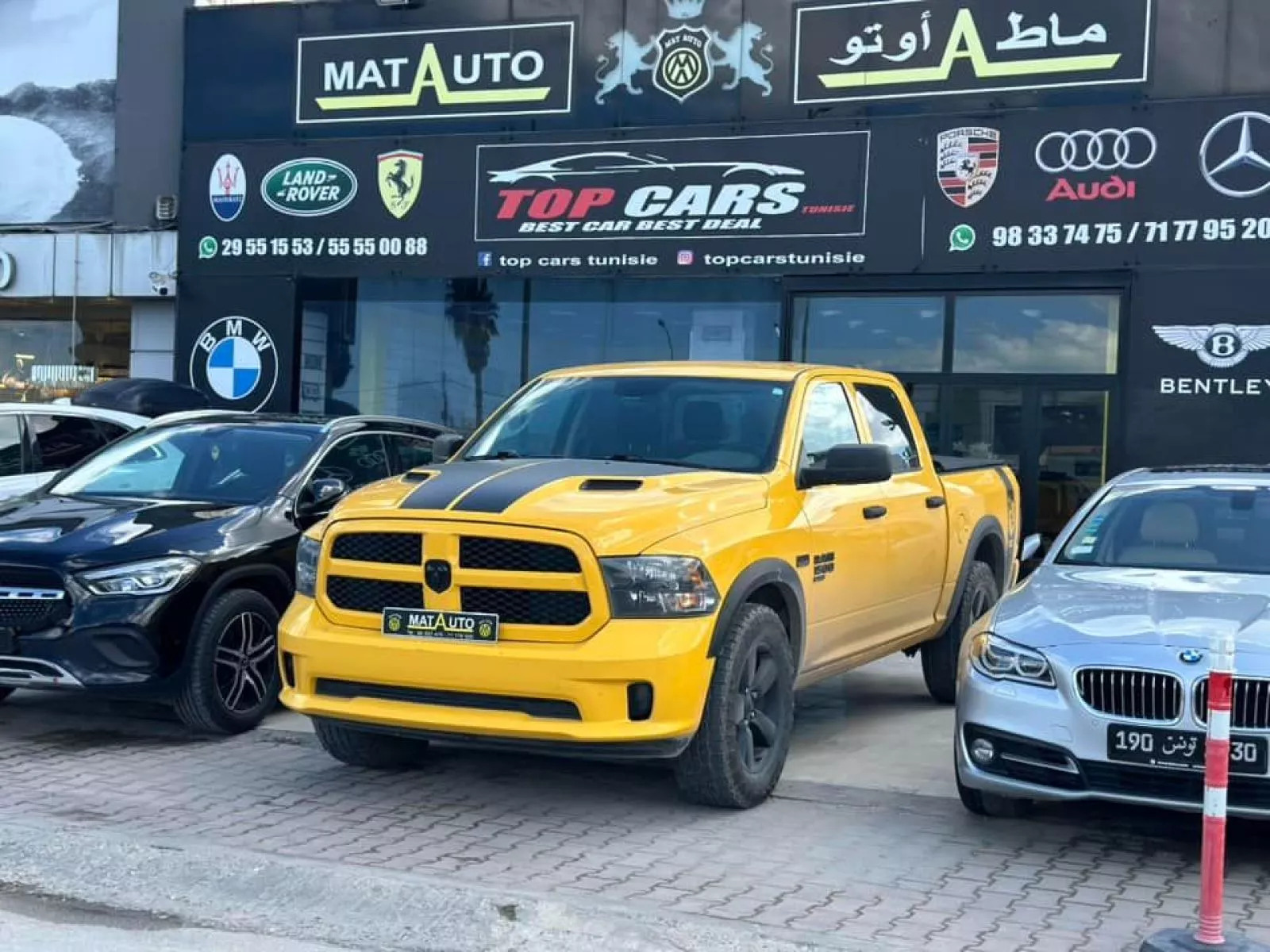 Annonce vente Dodge RAM Rumble bee à Tunis